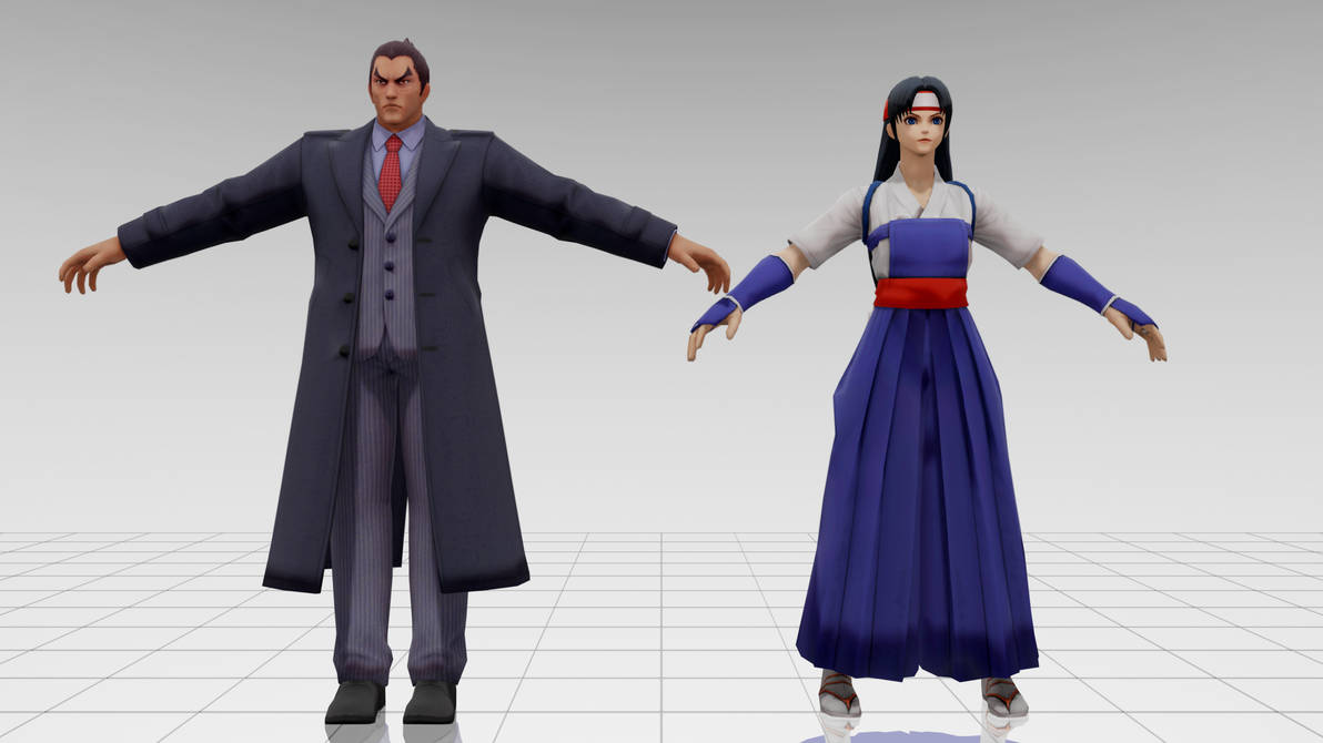 [MMD] KOFAS : Kazuya Mishima and Kasumi Todoh by MrWhitefolks on DeviantArt