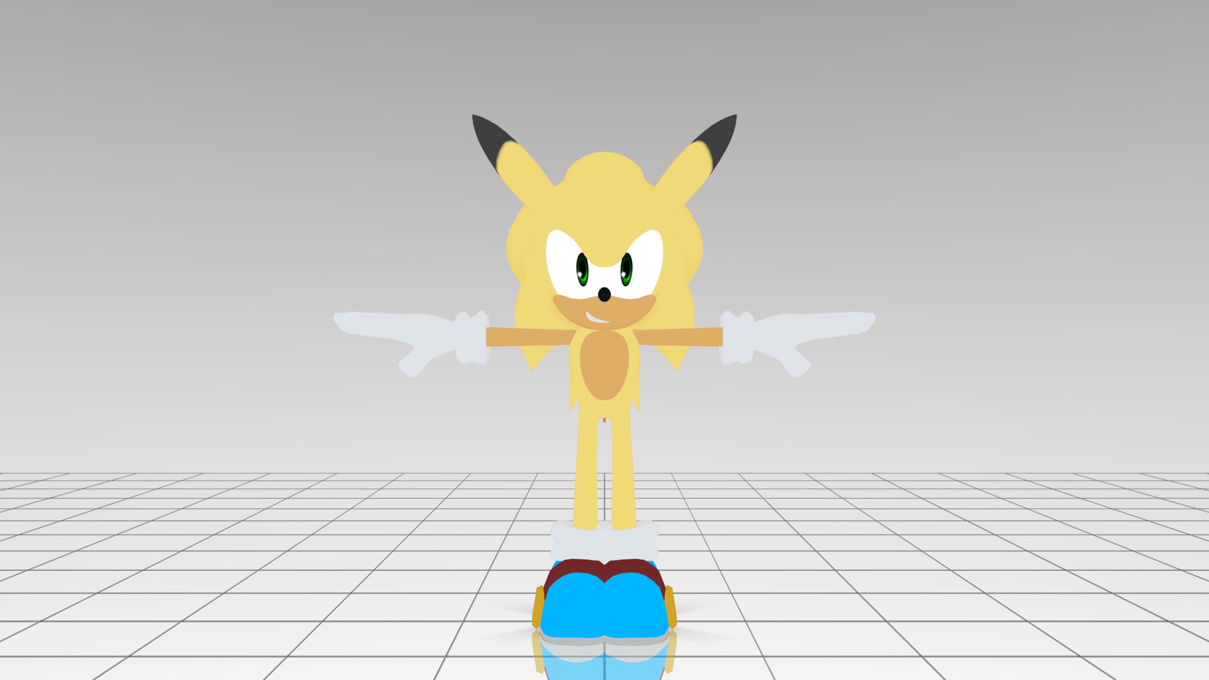 [MMD] Sonichu -- DL by MrWhitefolks on DeviantArt