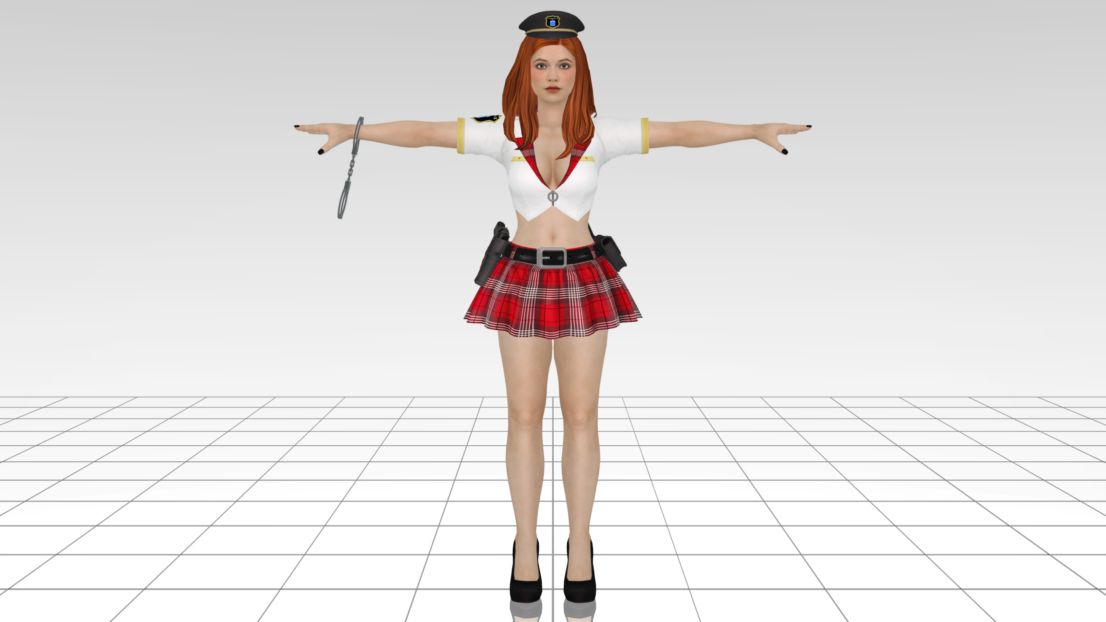 [MMD] Amy Pond (Tardis Security) -- DL by MrWhitefolks on DeviantArt