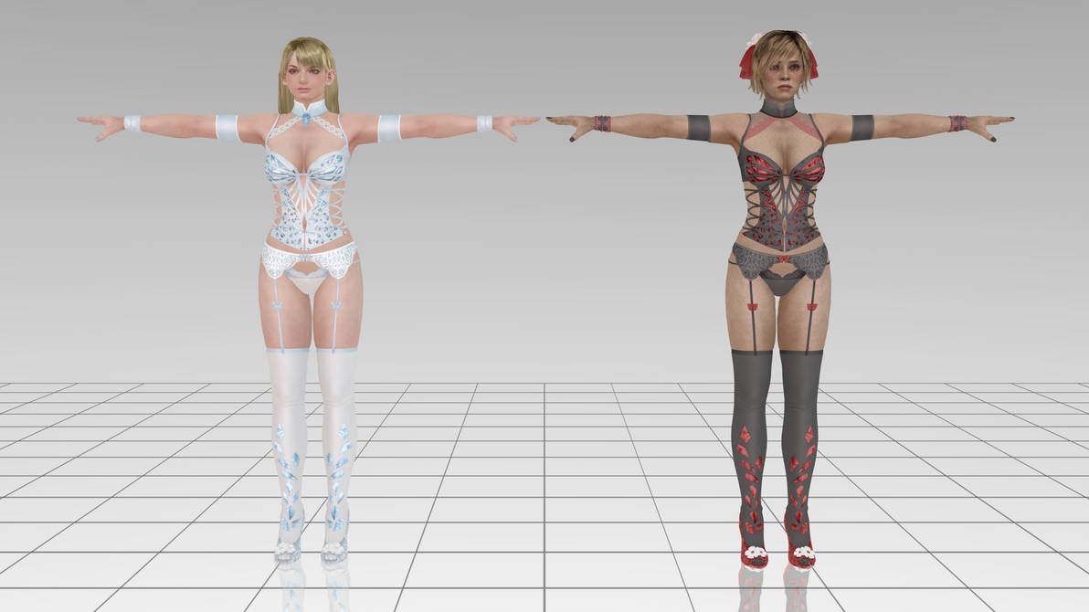 [MMD] Horror Icons Lingerie Pack -- DL by MrWhitefolks on DeviantArt