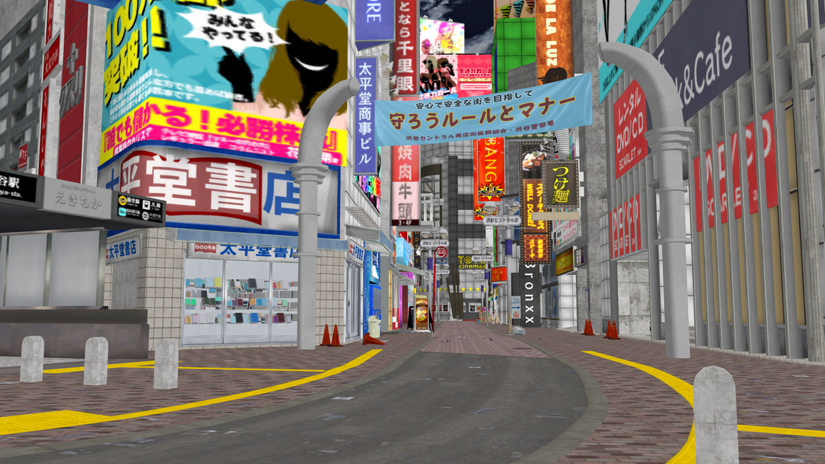 [MMD] P5 Central Street -- DL by MrWhitefolks on DeviantArt