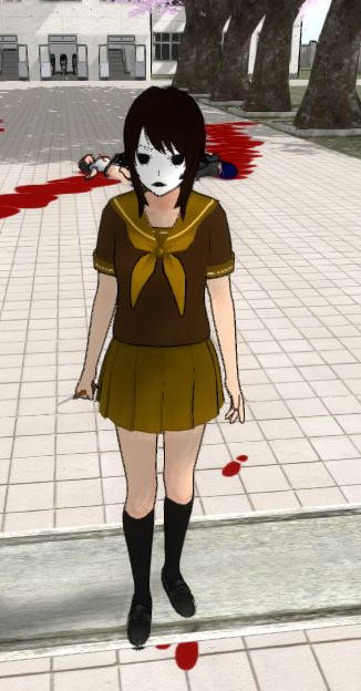 Yandere masky by pshattuck on DeviantArt