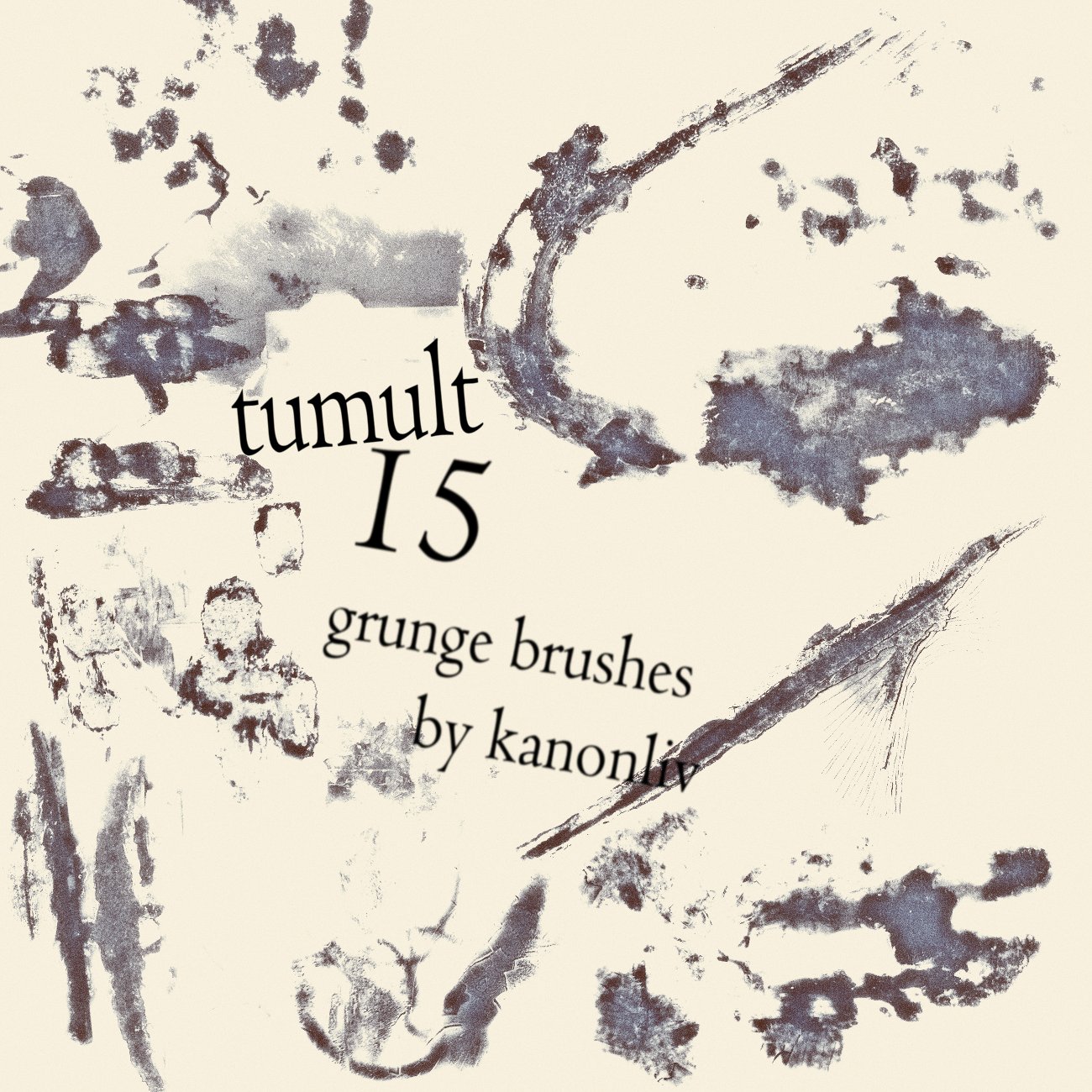 Tumult Grunge Brushes by kanonliv on DeviantArt