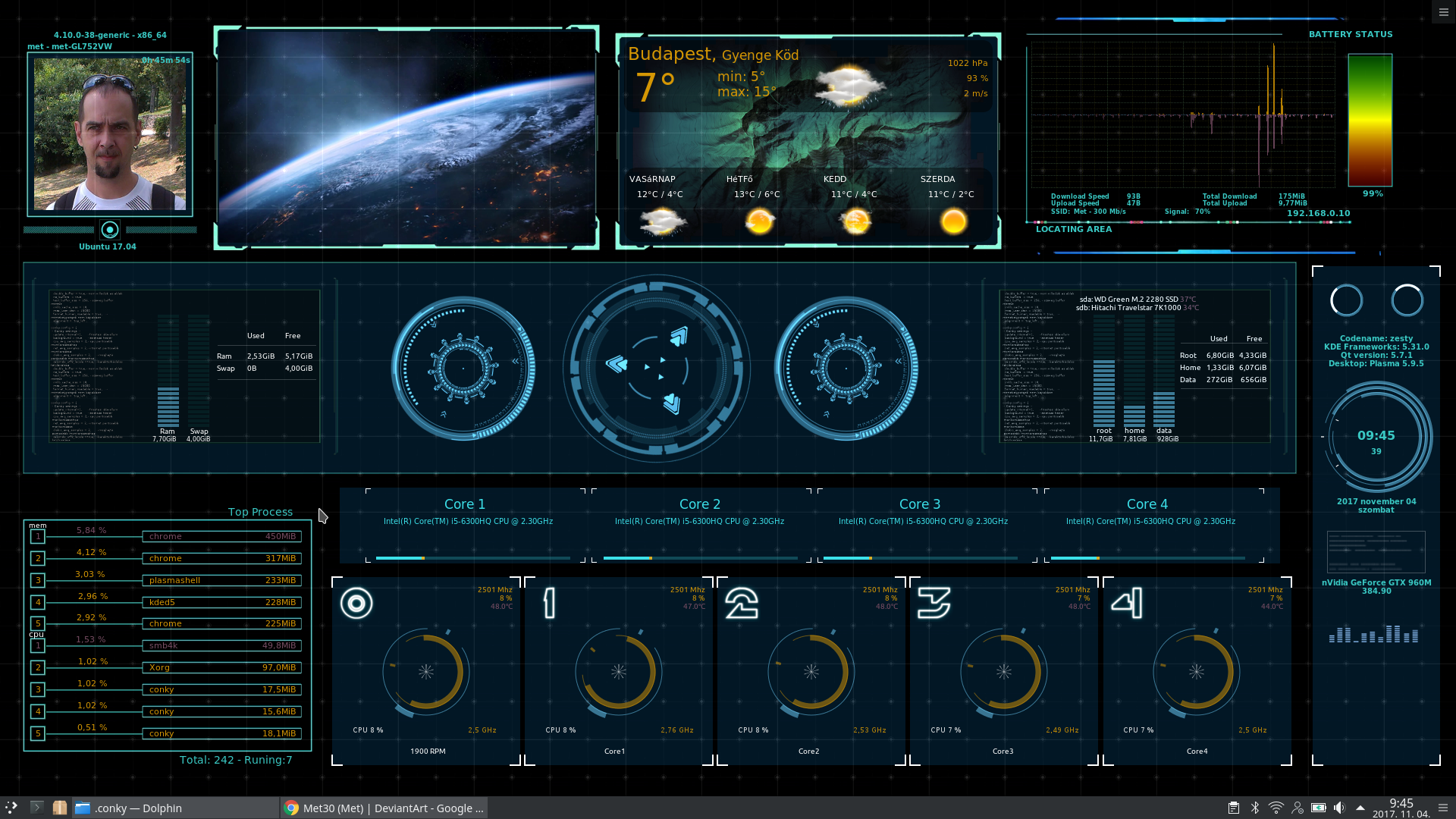 Sci-fi Hud by Met30 on DeviantArt