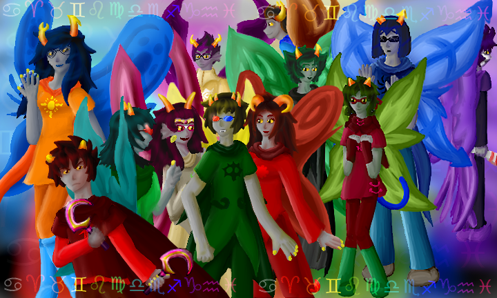 Homestuck God Tier Trolls