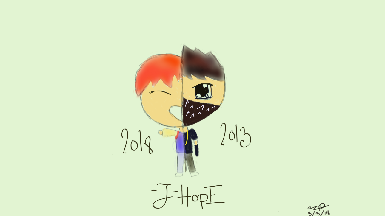 J-Hope Chibi by NaThaisha on DeviantArt