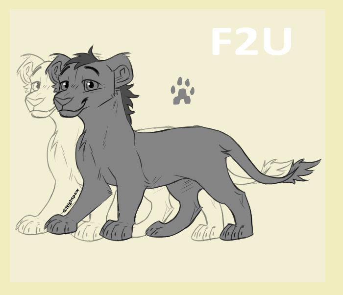 F2U lion cubby base by JynxedMoon on DeviantArt