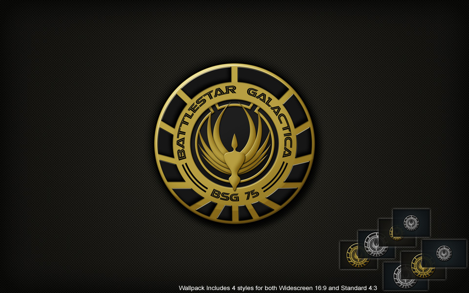 Battlestar Galactica Logo Wallpaper