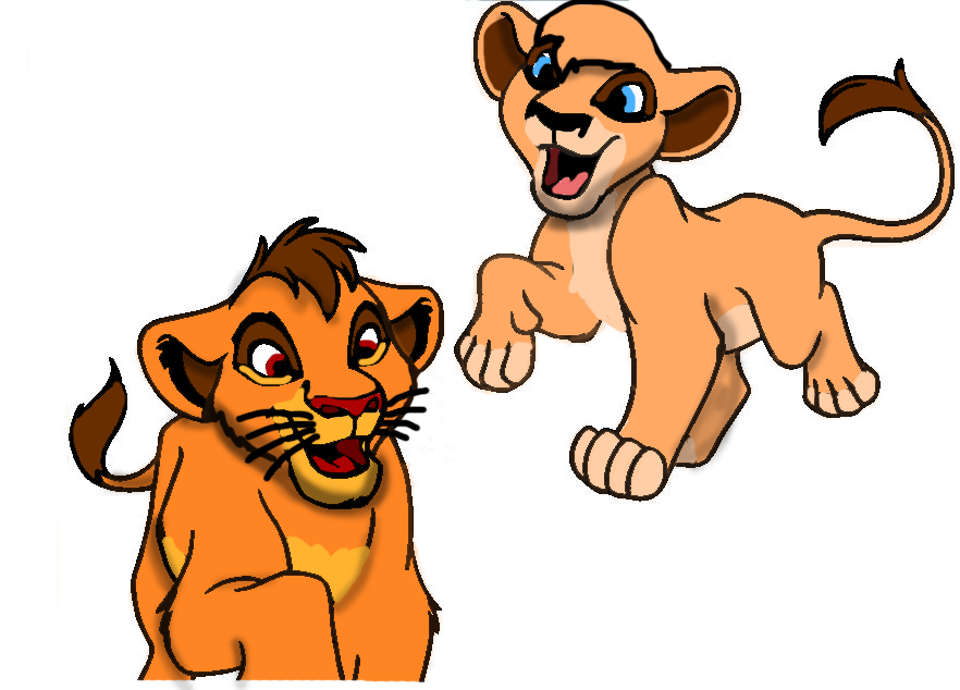 Sari and Kopa cubs by emana00834 on DeviantArt
