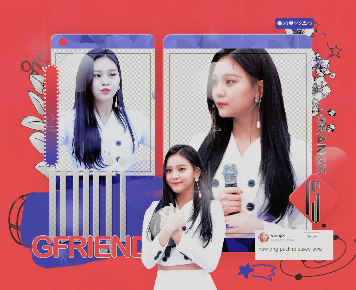 + PNG PACK 61 UMJI by orangx on DeviantArt