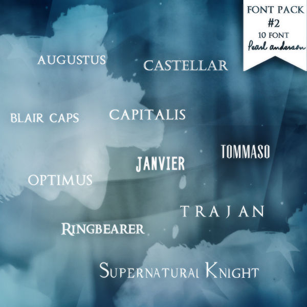 Font Pack #2 by Tekmile on DeviantArt