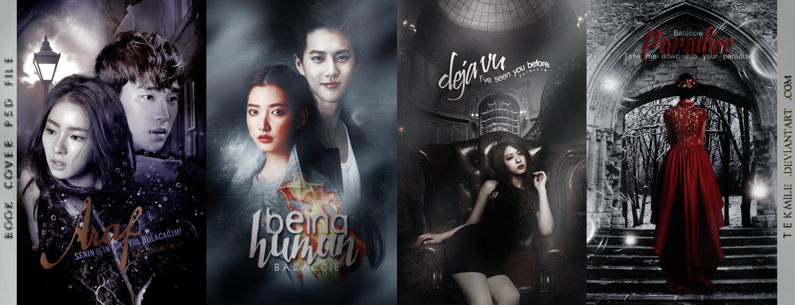 Book Cover Psd File Pack by Tekmile on DeviantArt