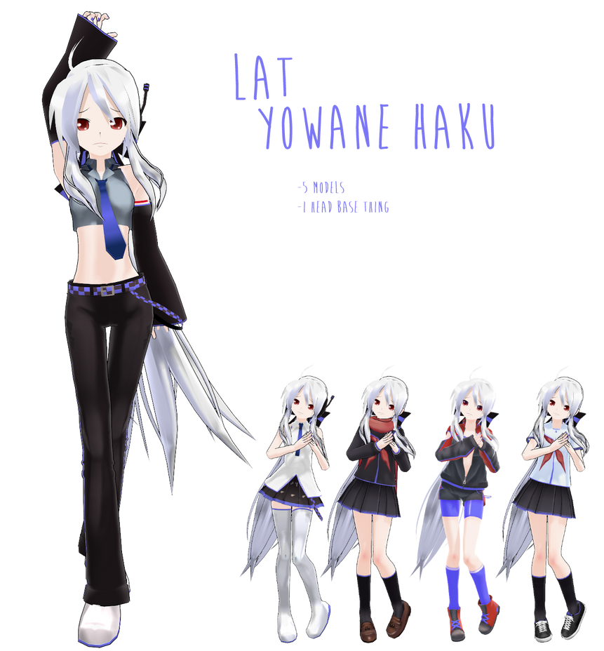 LAT Haku Yowane by DesertDraggon on DeviantArt