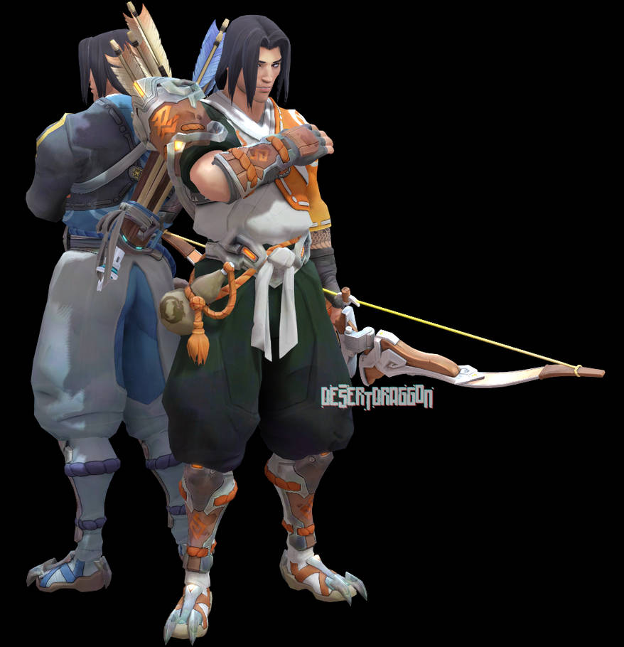 MMDxOverwatch: Young Hanzo +DL by DesertDraggon on DeviantArt