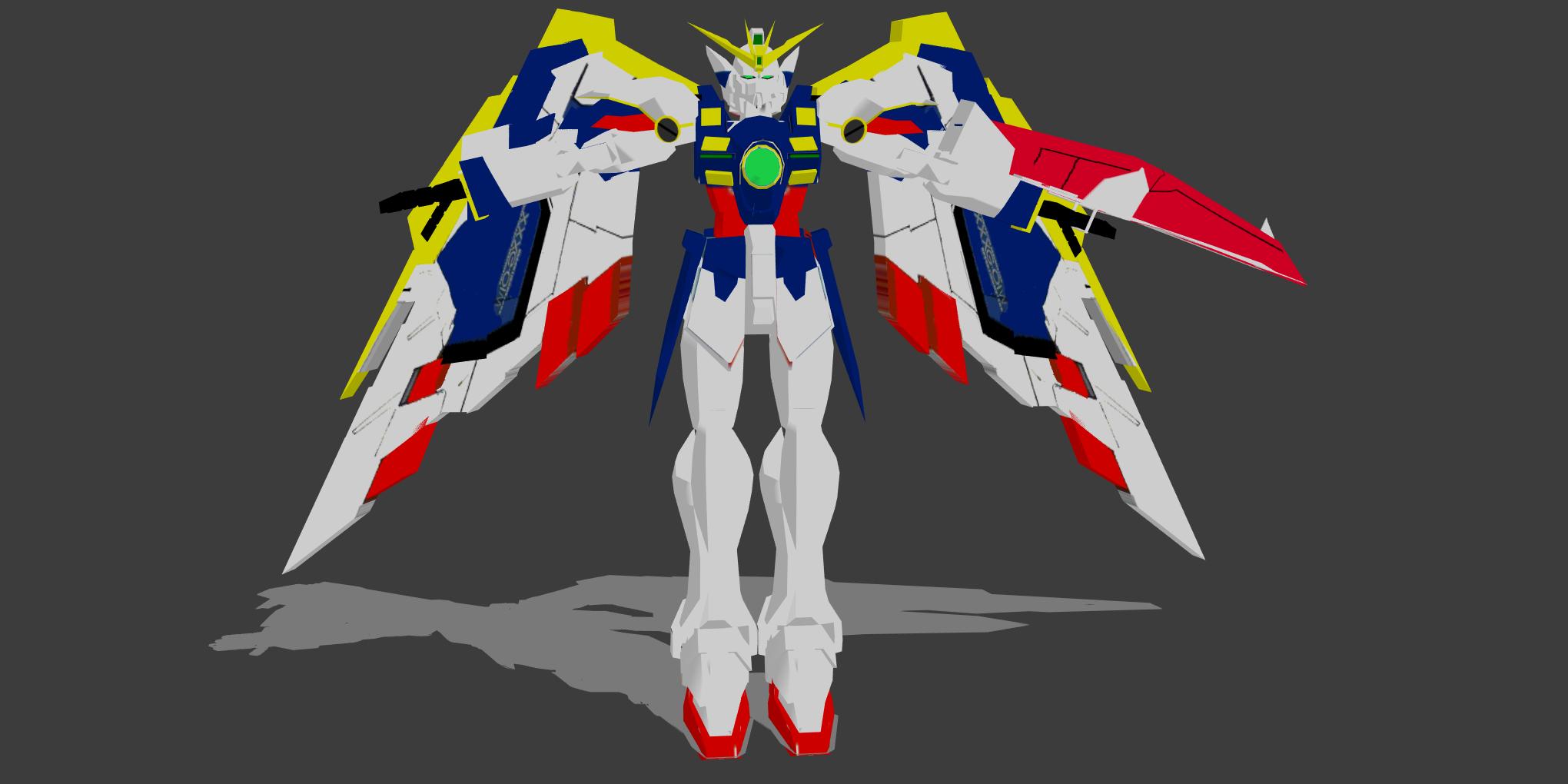 MMD Gumdam Wing ZeroVer KA by DavidStarrk on DeviantArt