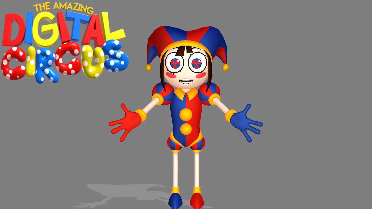 (MMD) Pomni v3+ DL by DavidStarrk on DeviantArt