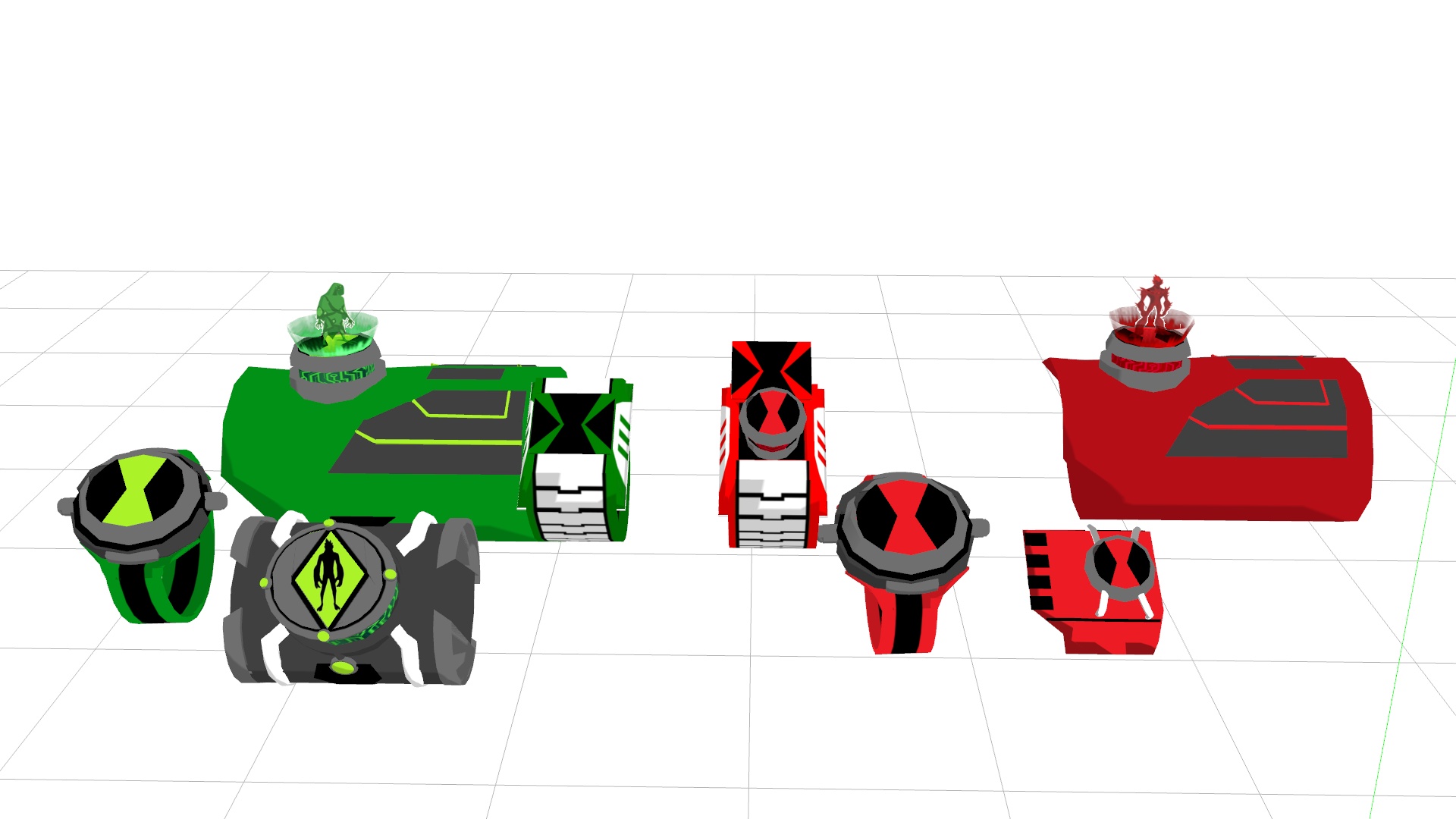 MMD Omnitrix pack + dl by DavidStarrk on DeviantArt