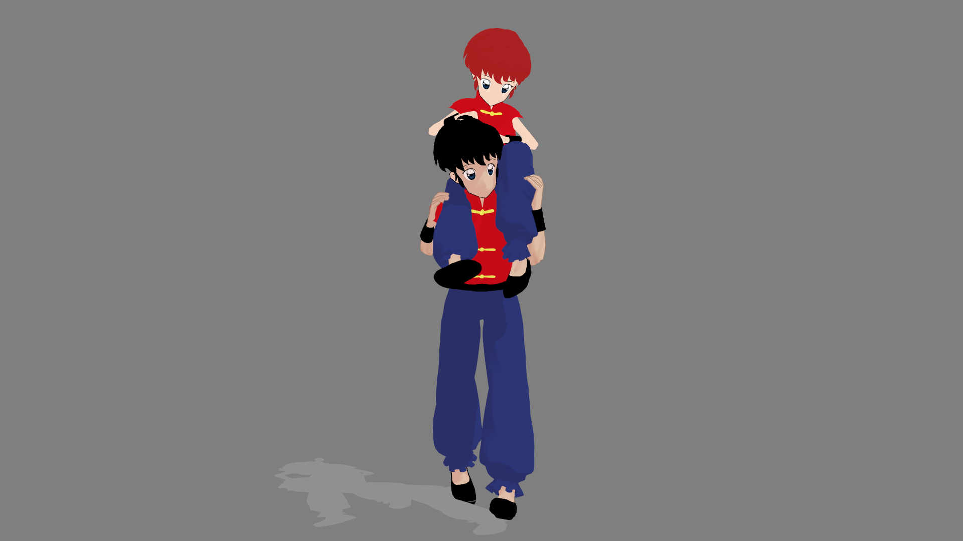 Ranma 1/2, ranma saotome MMD +DL by DavidStarrk on DeviantArt