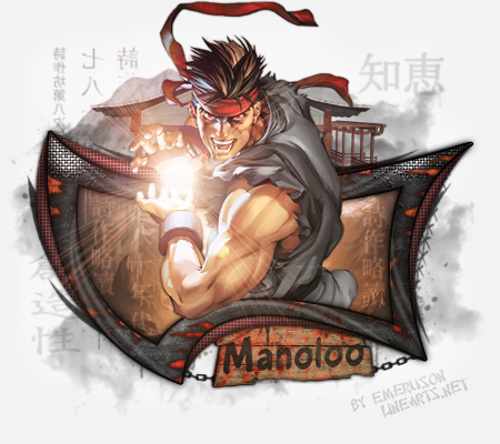 Evil Ryu sign by Emeruson on DeviantArt