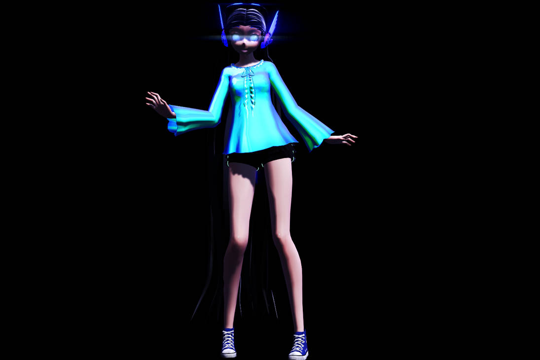 (MMD) Model Dana by SuperYanachka on DeviantArt