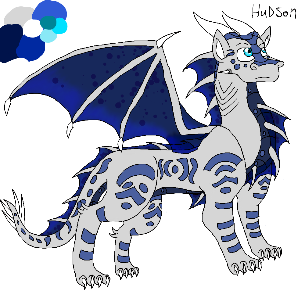 Hudson Seawing/Icewing hybrid oc by Knight-Of-Ares on DeviantArt