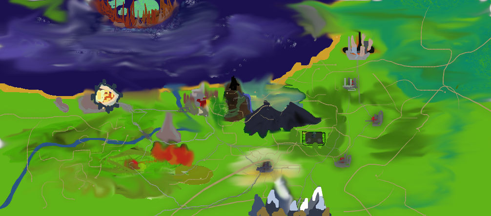 Country Map of Disney city update3 by ReaverPan on DeviantArt