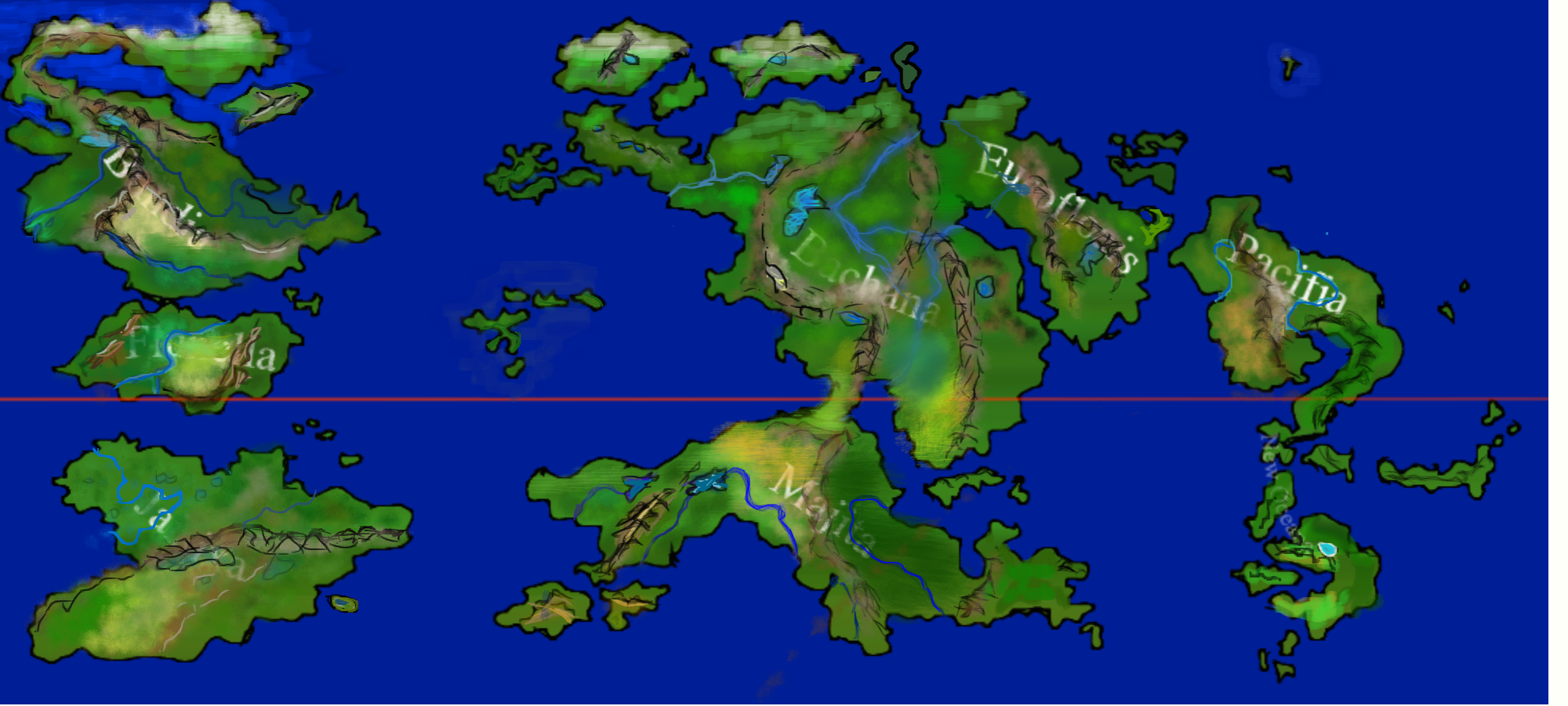 Geographic map of Earheart by ReaverPan on DeviantArt