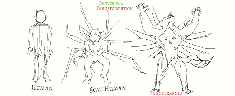 Transformation Sketch by ReaverPan on DeviantArt