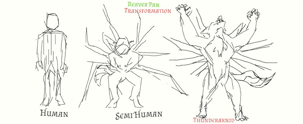 Transformation Sketch by ReaverPan on DeviantArt