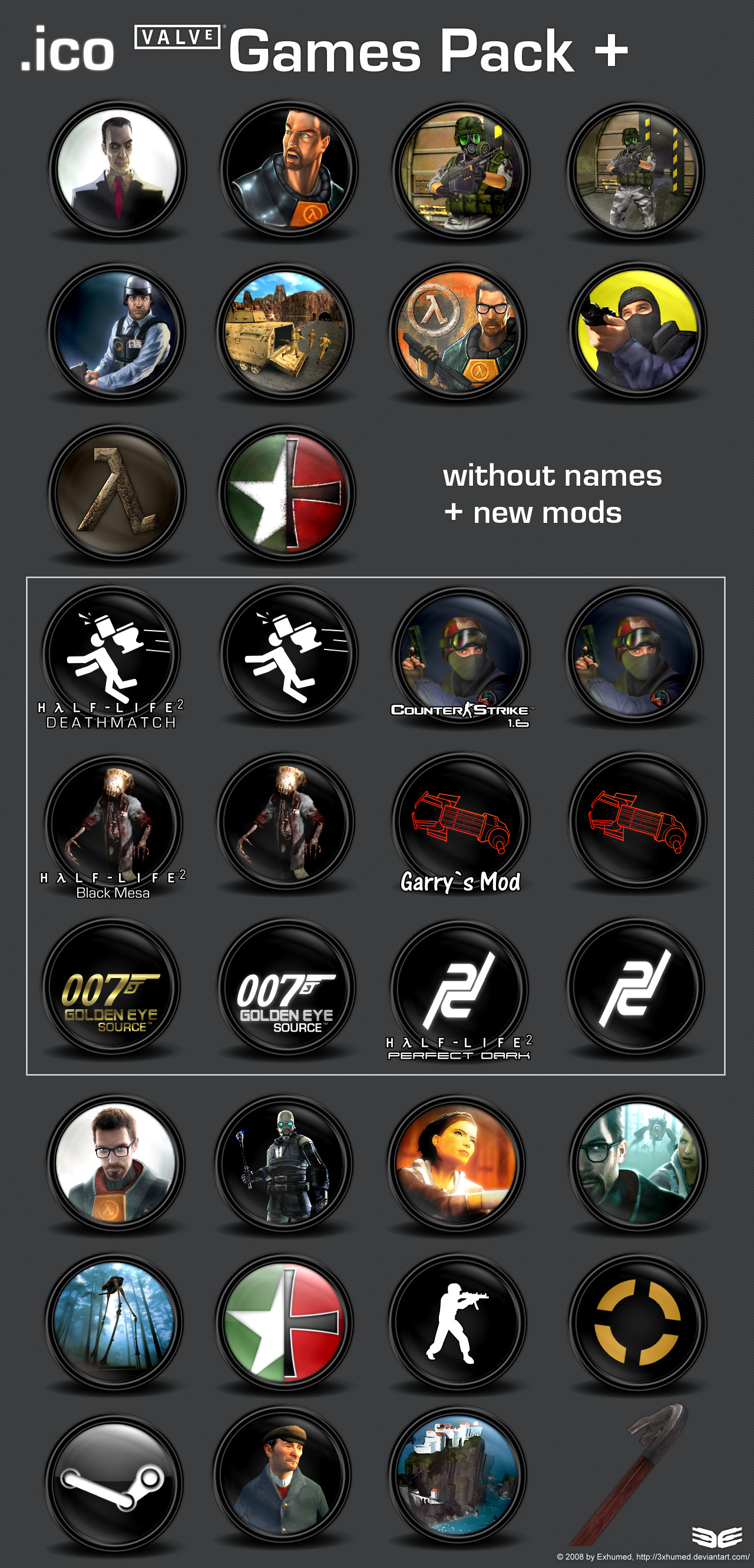 Valve Game Pack+ Icon by 3xhumed on DeviantArt
