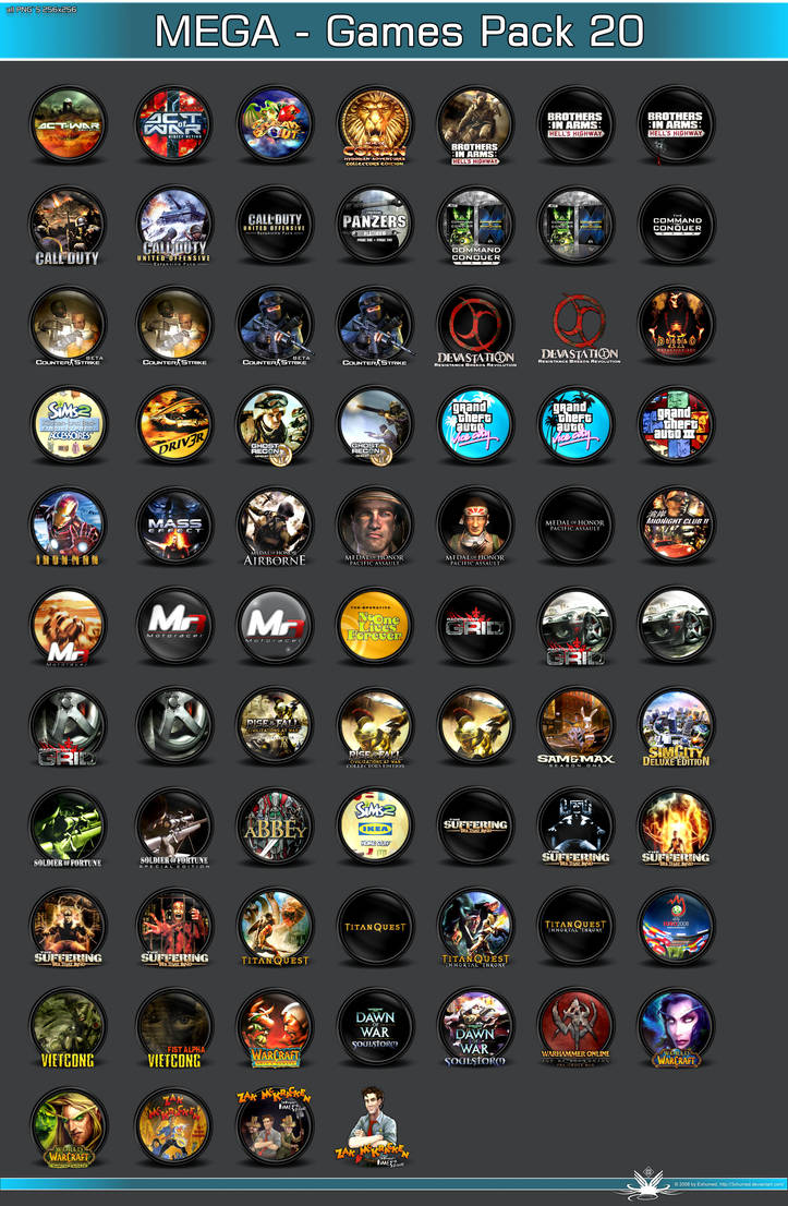 Mega GamesPack 20 by 3xhumed on DeviantArt