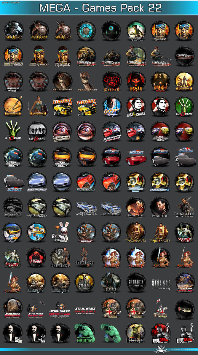 Mega GamesPack 22 by 3xhumed on DeviantArt
