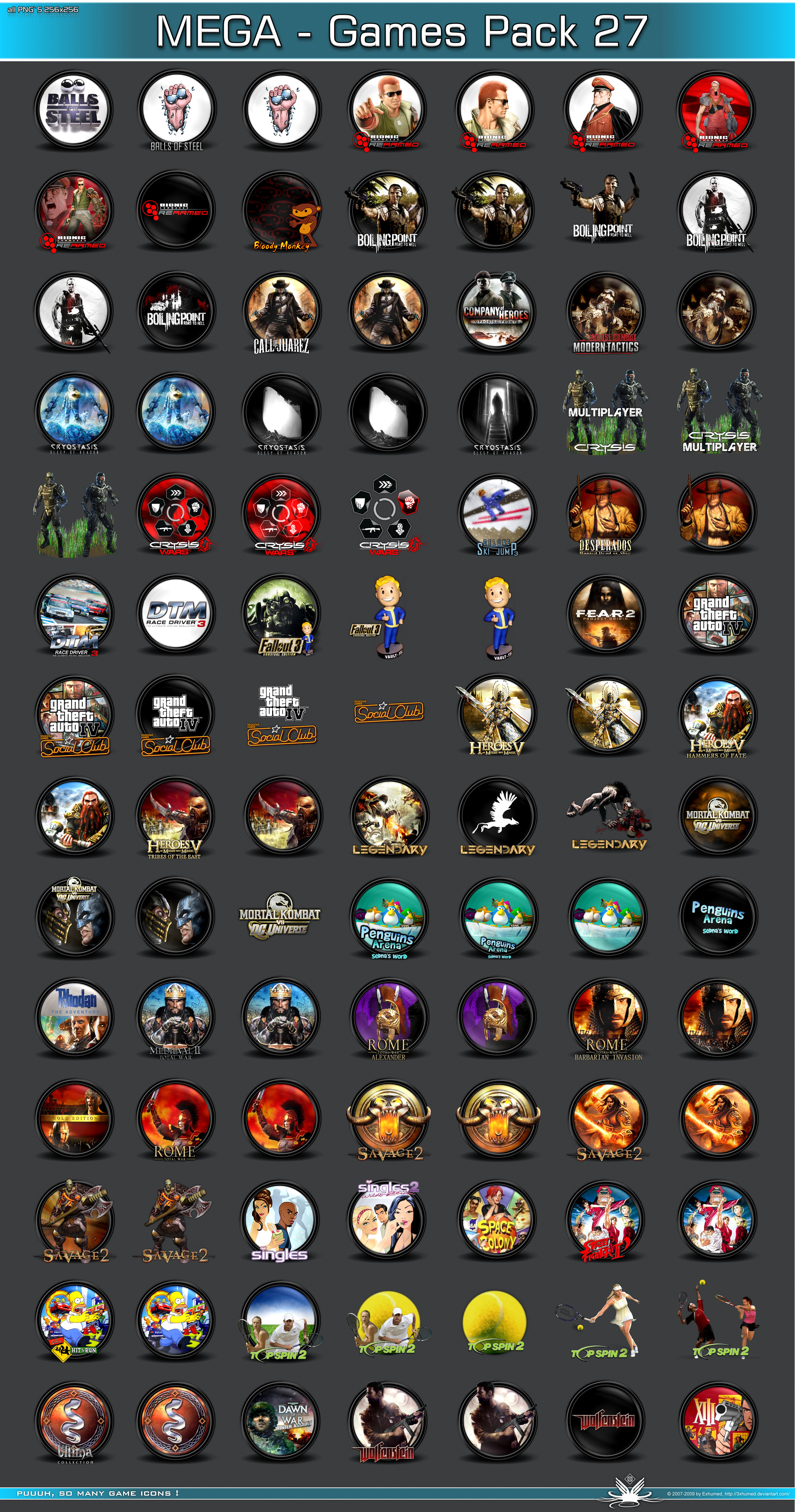 Mega GamesPack 27 final by 3xhumed on DeviantArt