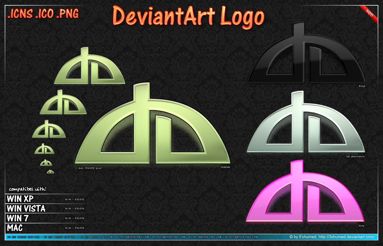 DeviantArt Logo by 3xhumed on DeviantArt