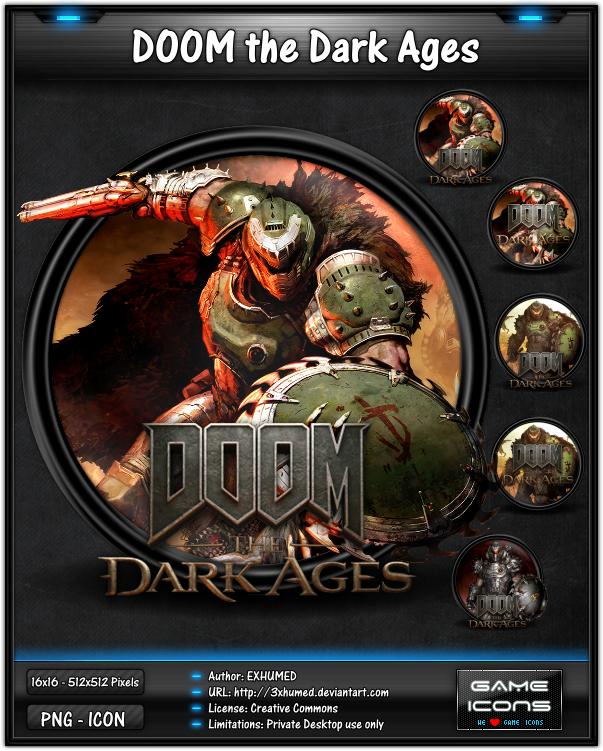 Doom the Dark Ages - Game Icons by Exhumed by 3xhumed on DeviantArt