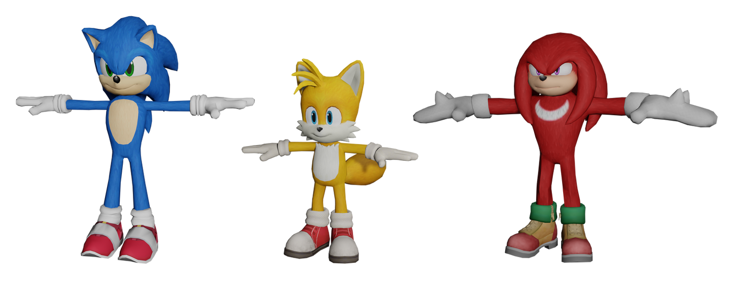 Sonic The Hedgehog 2 Movie Characters by Langtanium on DeviantArt