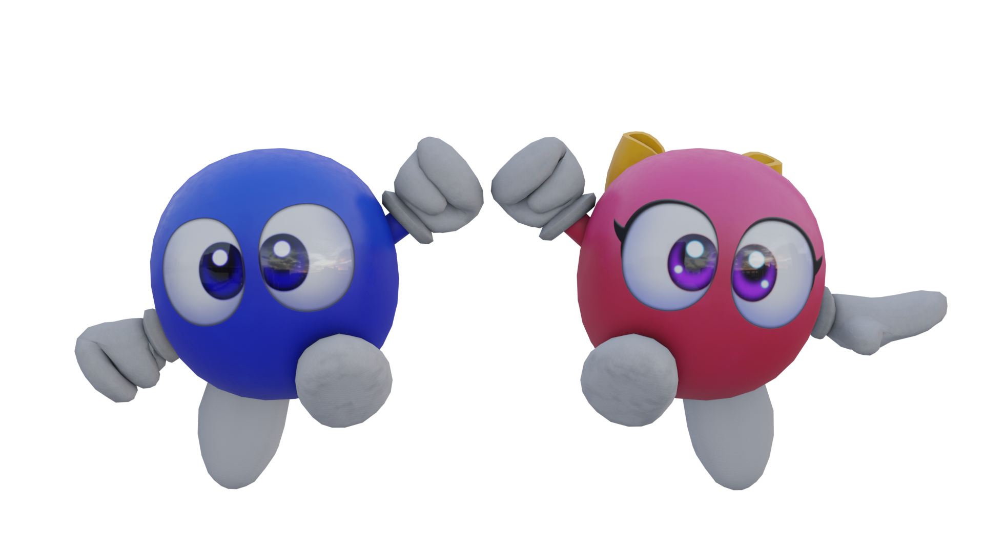 Lololo and Lalala ( Blend / FBX / MMD) by Langtanium on DeviantArt