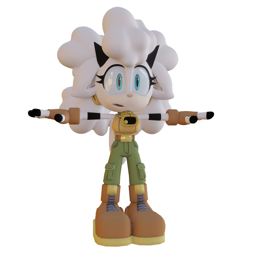 Lanolin the Sheep ( Blend / FBX ) by Langtanium on DeviantArt