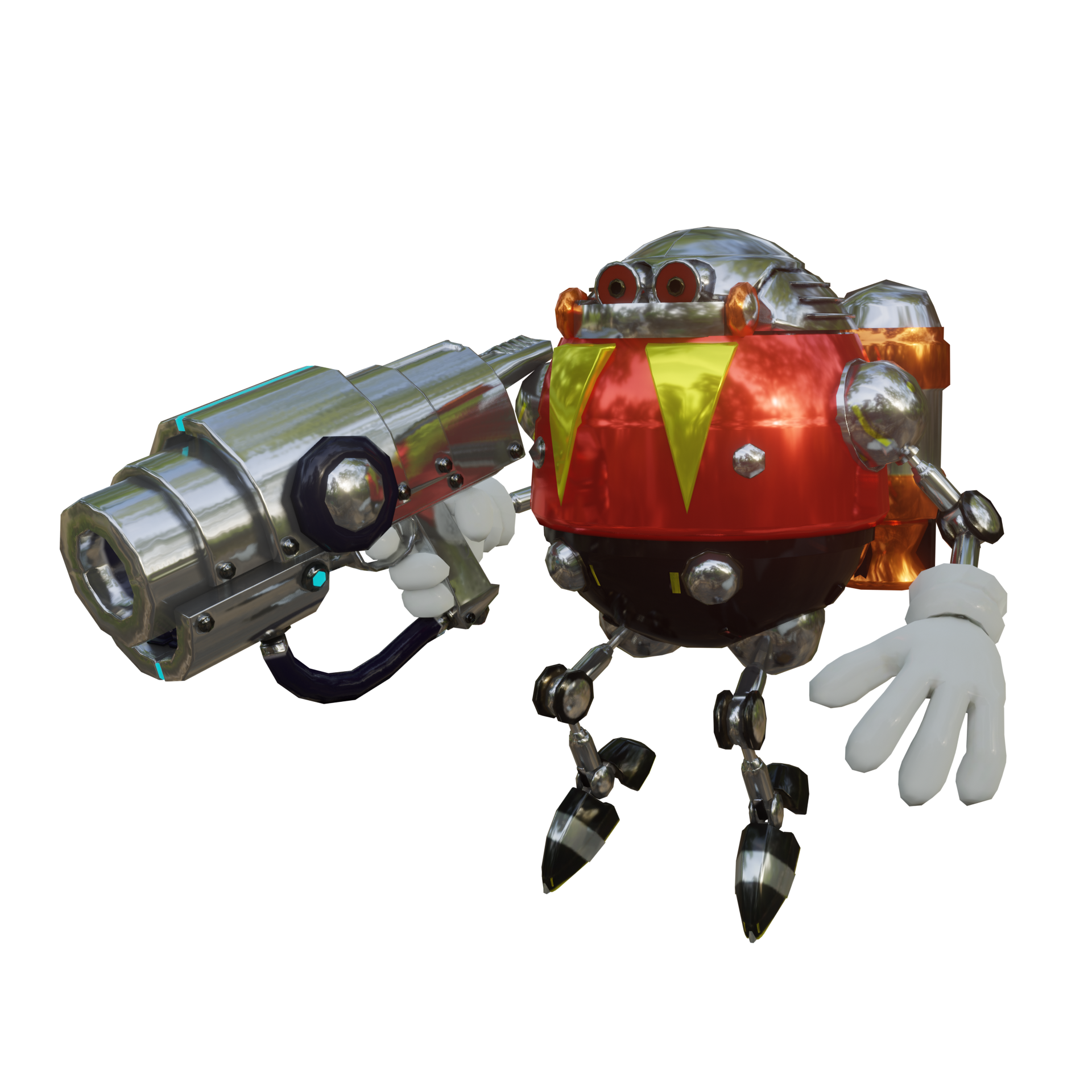Eggrobo ( Blend / FBX / MMD ) by Langtanium on DeviantArt