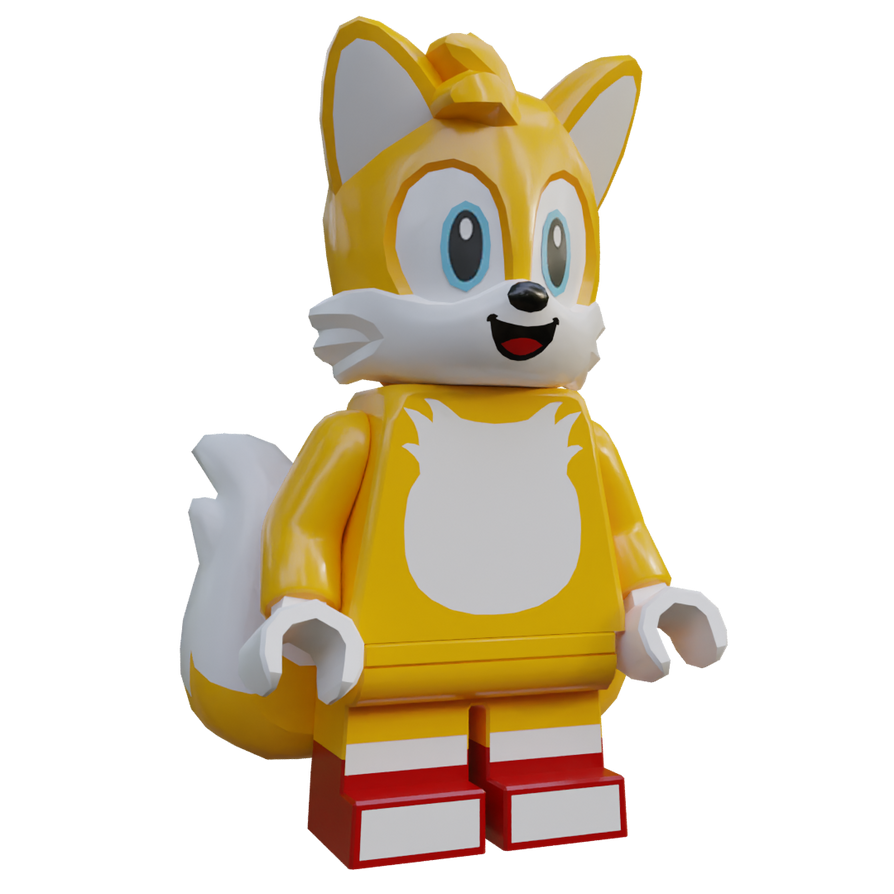 Lego Tails ( Blend / FBX / MMD ) by Langtanium on DeviantArt