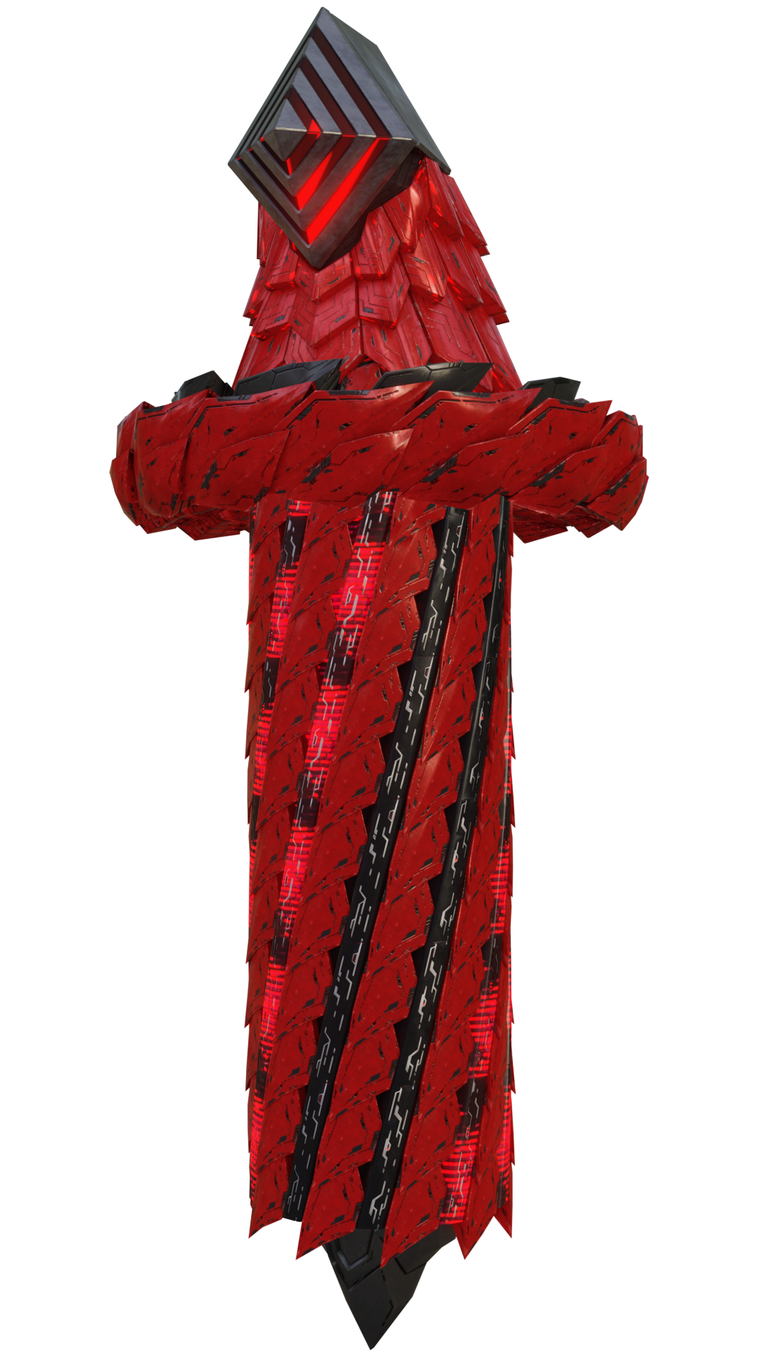 Red Pillar ( Blend / FBX ) by Langtanium on DeviantArt