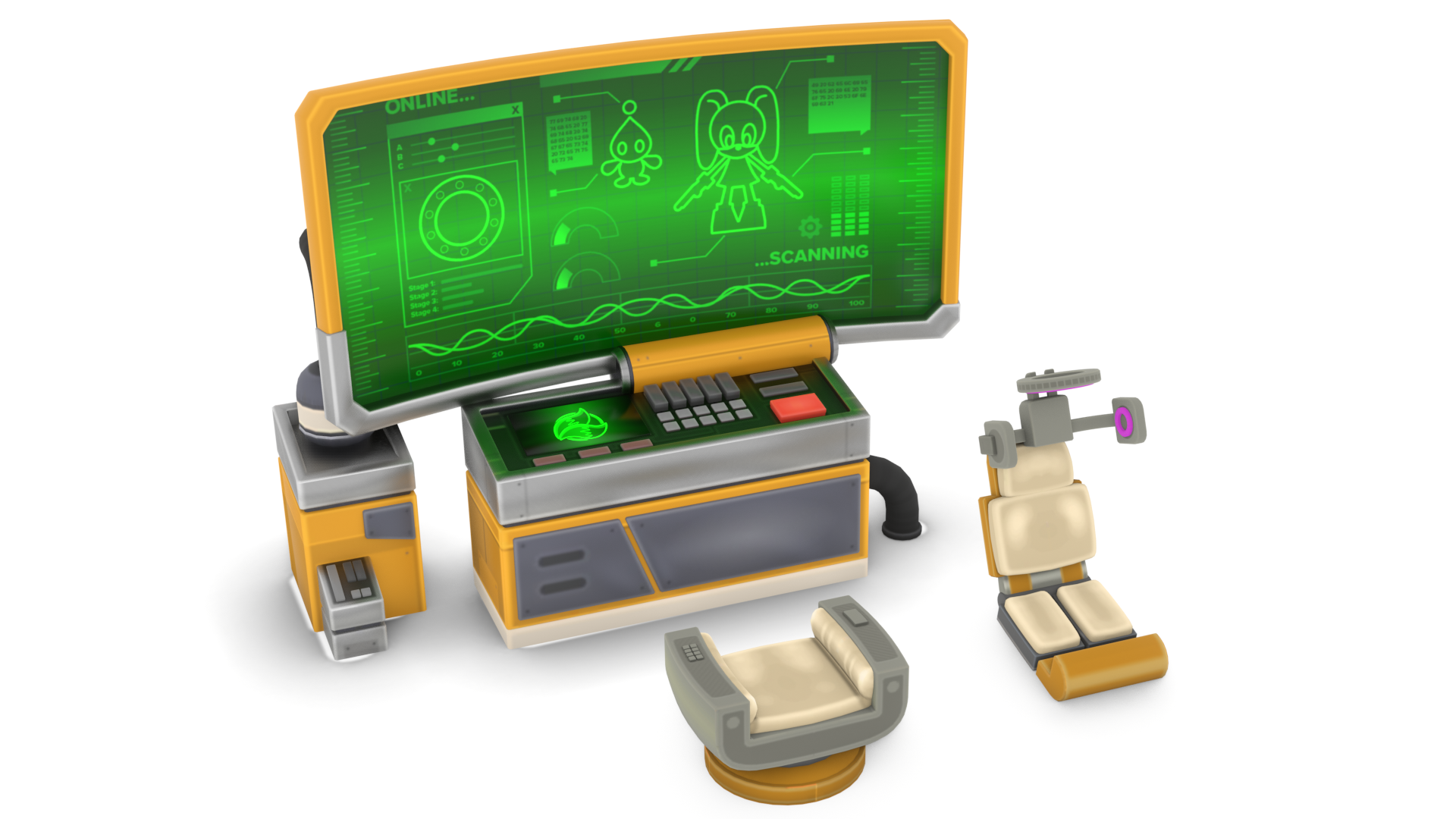 Tails' Workshop ( Blend / FBX ) by Langtanium on DeviantArt