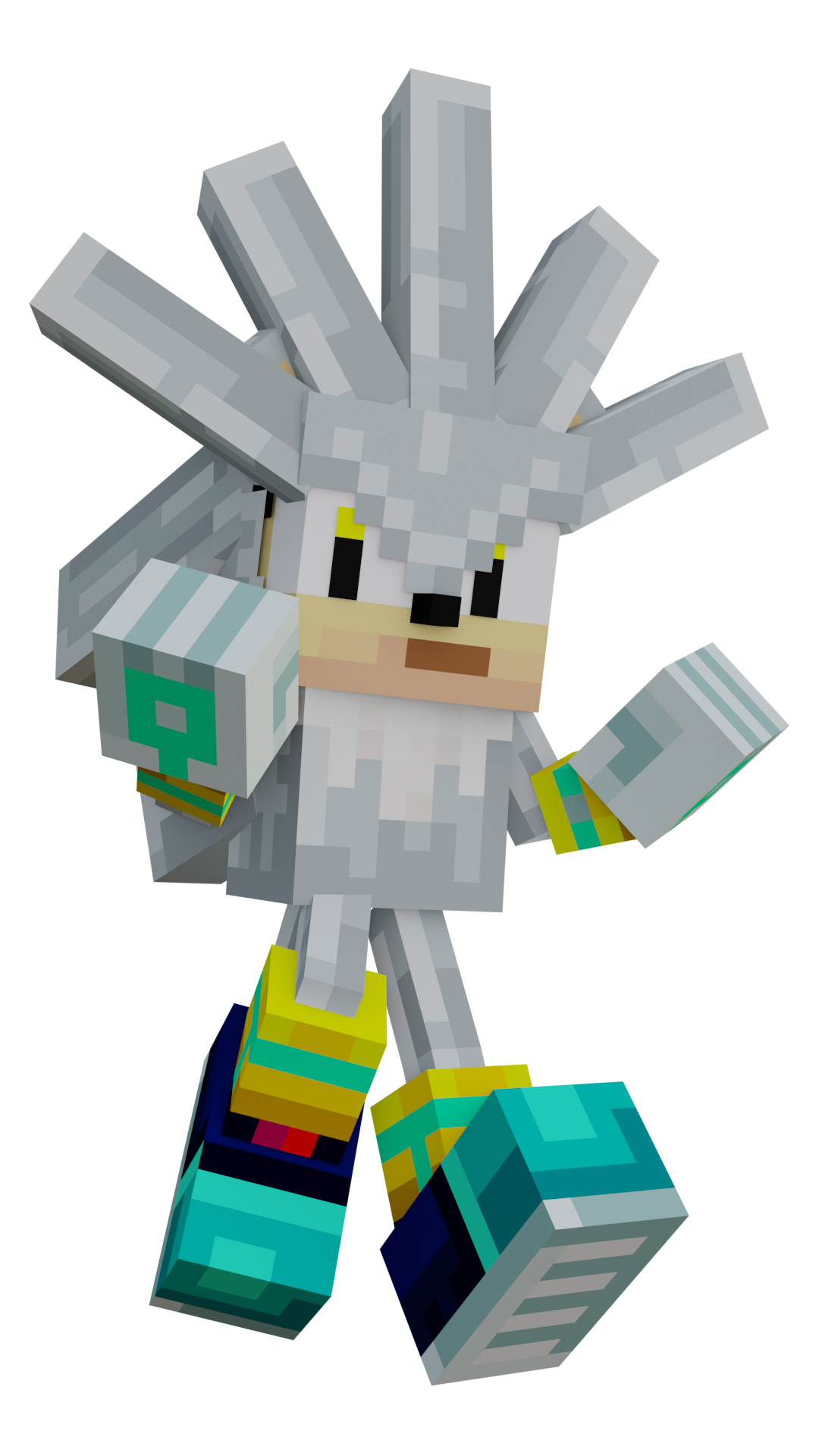 Minecraft Silver ( Blend / FBX ) by Langtanium on DeviantArt