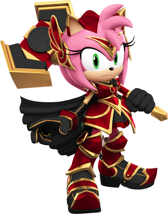 Paladin Amy [Ruby Red] ( Blender / FBX / MMD ) by Langtanium on DeviantArt