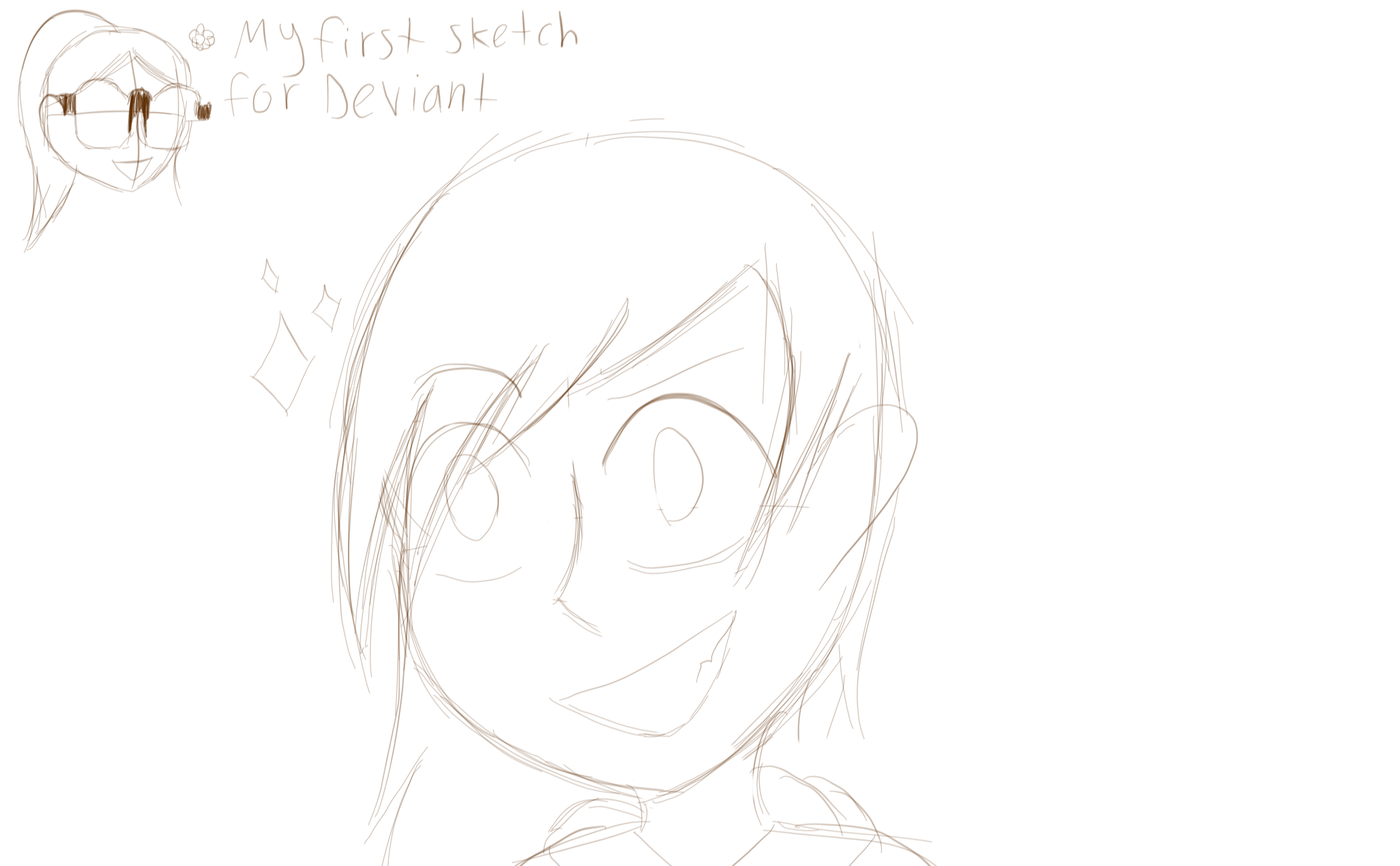 firstDeviart by LuxtenGalaxy on DeviantArt