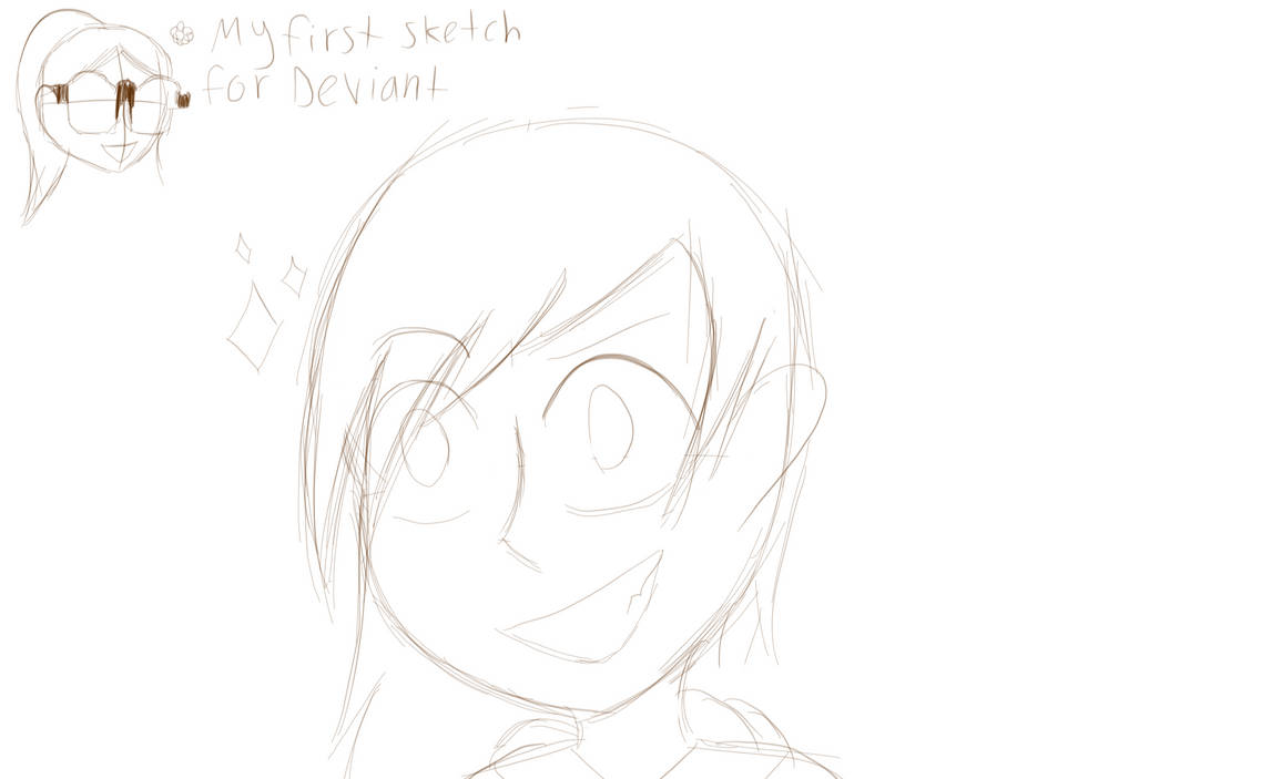 firstDeviart by LuxtenGalaxy on DeviantArt