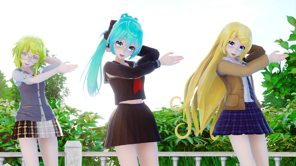 Miku Gumi Rin by mijimay on DeviantArt