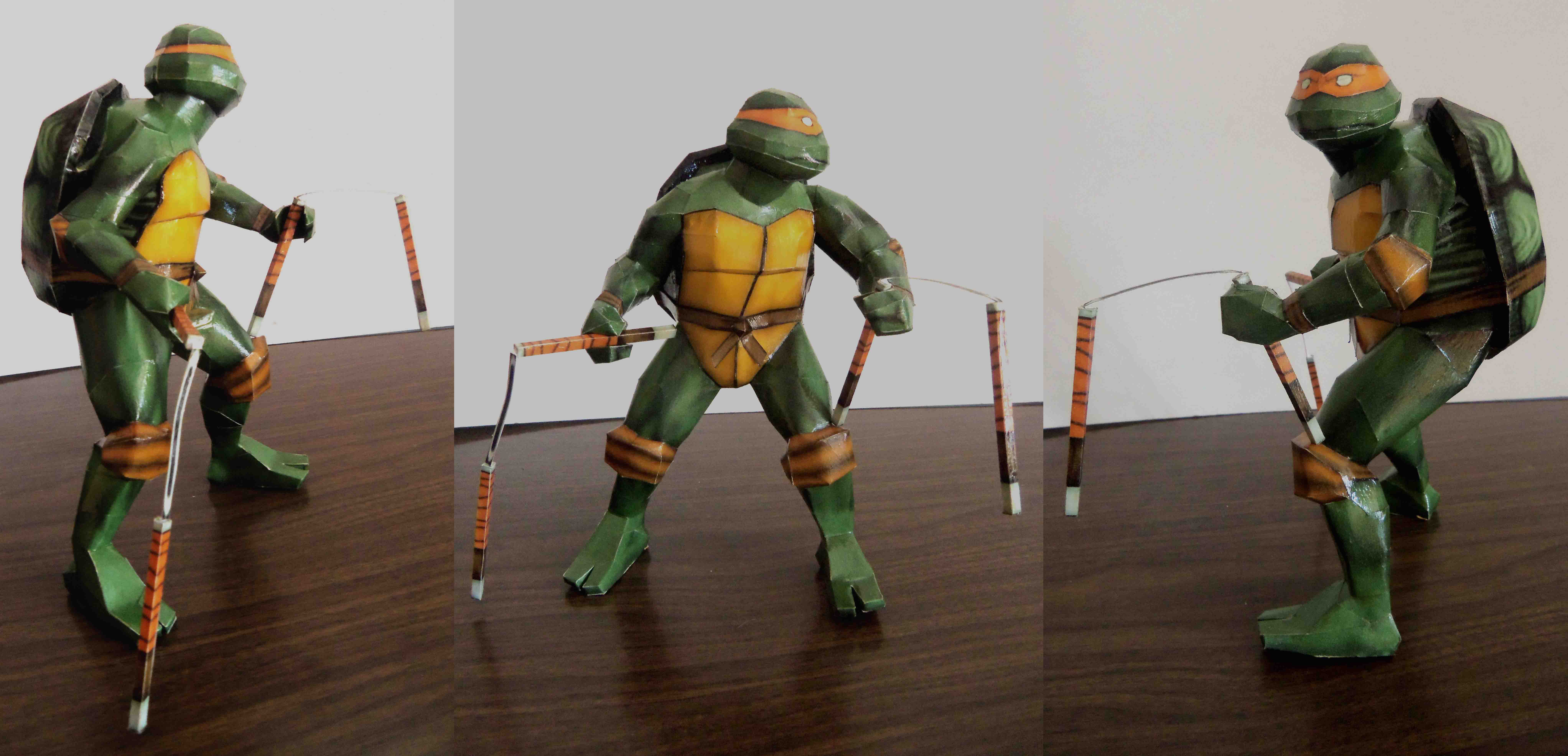 Miguel Angel Papercraft tmnt by Satasun on DeviantArt