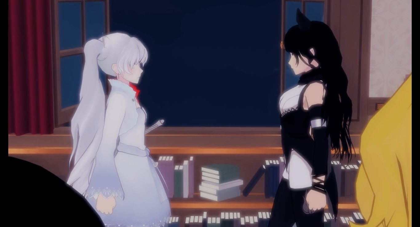 Rwby Blake And Weiss By Wulfle On Deviantart