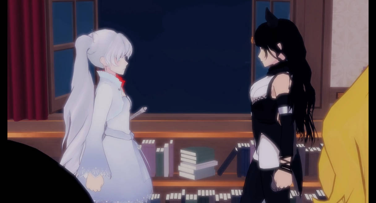 Rwby Blake And Weiss By Wulfle On Deviantart